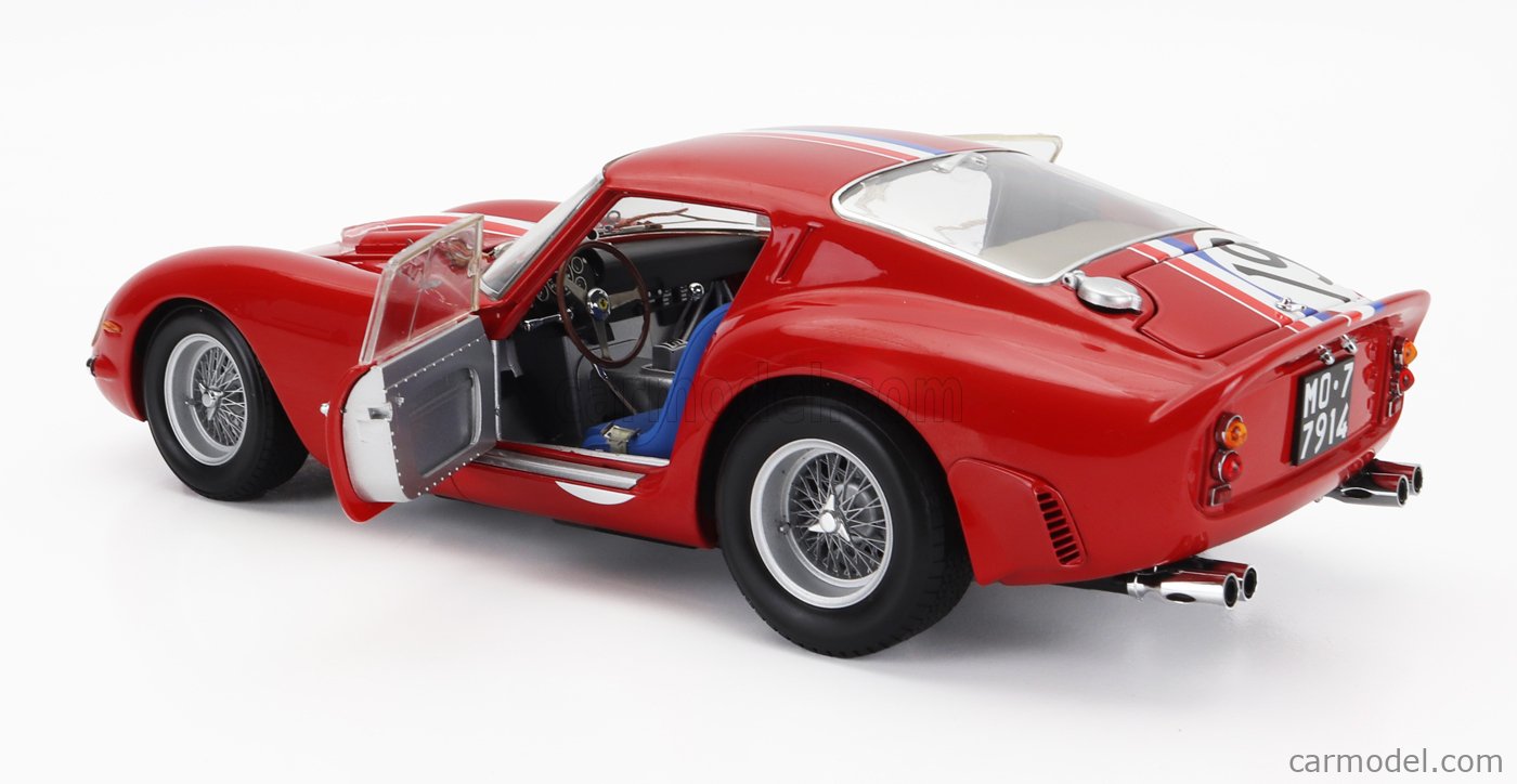 KYOSHO 08438A Scale 1/18 | FERRARI 250 GTO 3.0L V12 COUPE TEAM PIERRE ...
