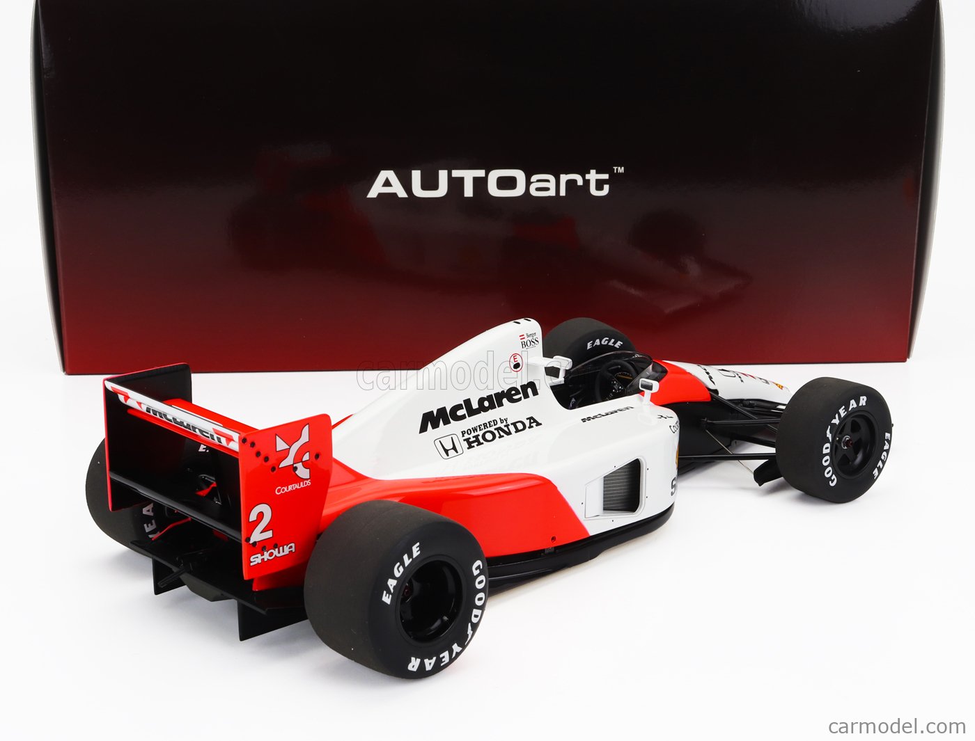 AUTOART 89151 Scale 1/18 | McLAREN F1 MP4/6 HONDA N 2 JAPAN GP 1991 ...