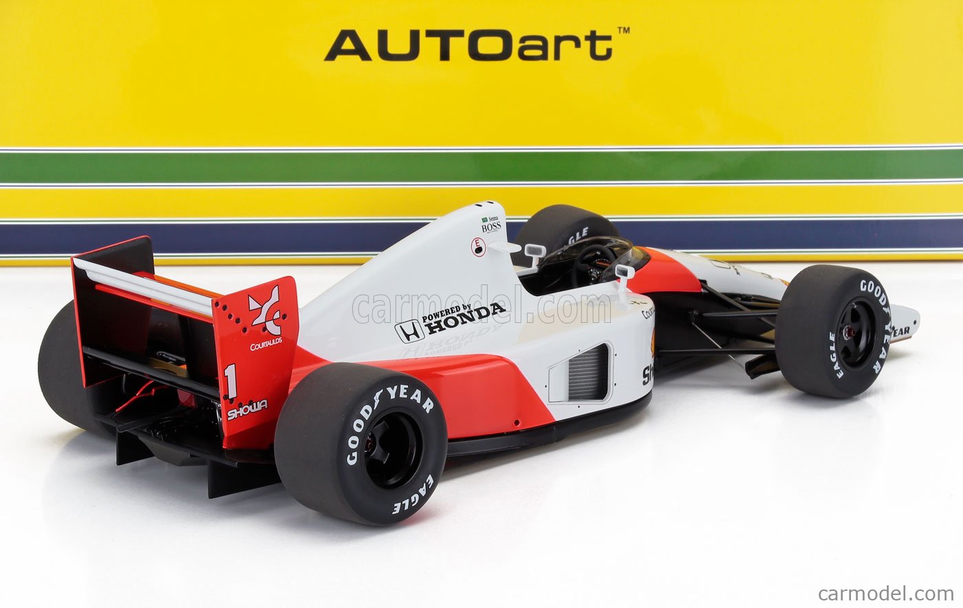 AUTOART 89150 Scale 1/18 | McLAREN F1 MP4/6 HONDA N 1 WORLD CHAMPION ...
