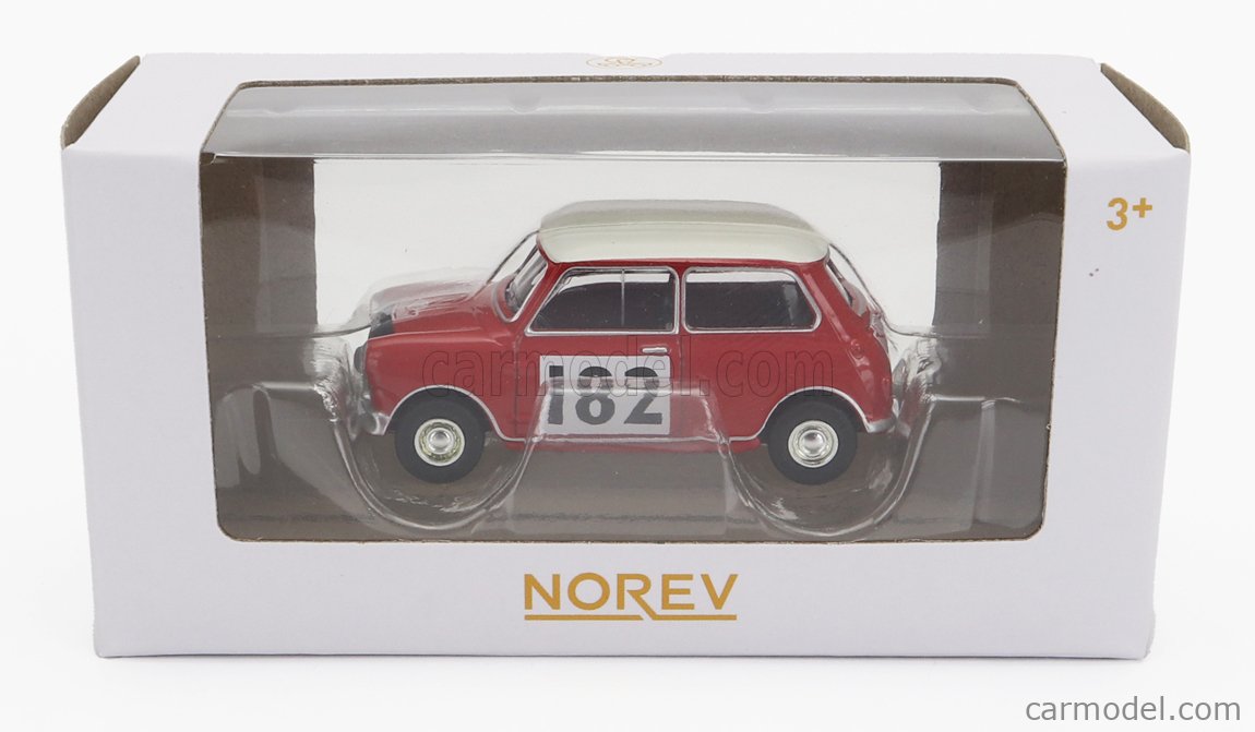 NOREV 310522 Scale 1/54 | MINI COOPER S N 182 4th RALLY MONTECARLO 1964 ...