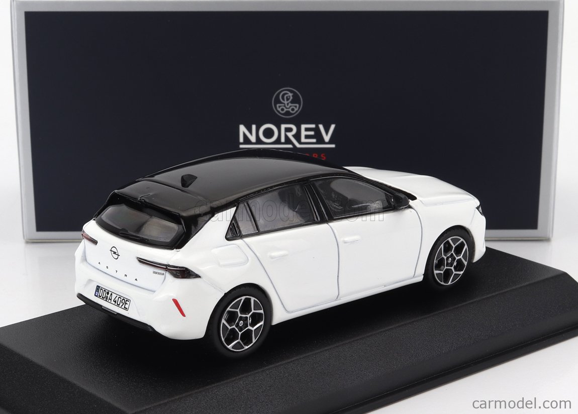 NOREV 360063 Scale 1/43 | OPEL ASTRA 2022 ARCTIC WHITE