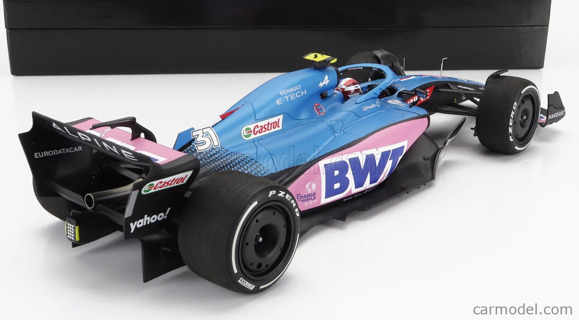 MINICHAMPS 147220331 Scale 1/18 | ALPINE F1 A522 TEAM ALPINE BWT N 31 ...