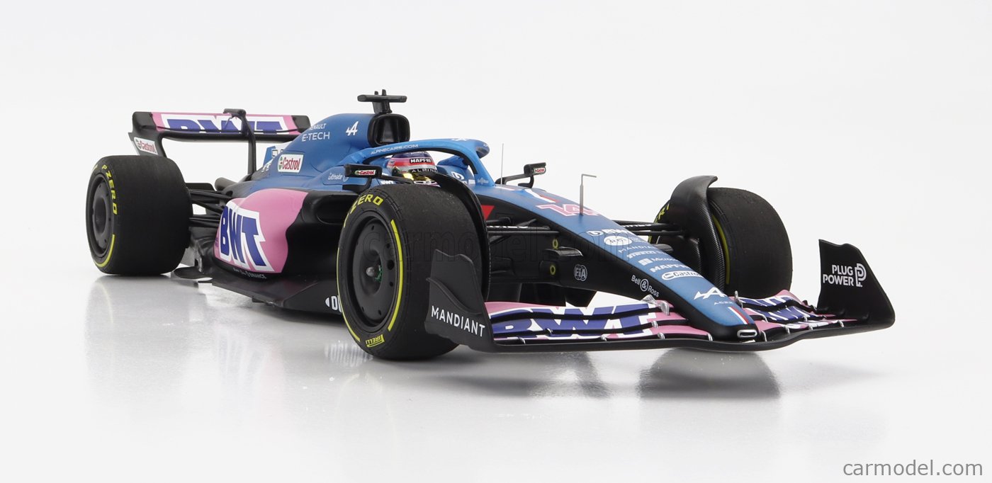 MINICHAMPS 147220314 Scale 1/18 | ALPINE F1 A522 TEAM ALPINE BWT N 14 ...