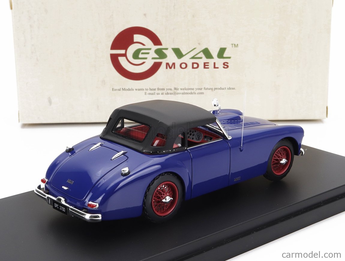 ESVAL MODEL EMEU43080D Scala 1/43 | ALLARD K3 ROADSTER CLOSED 1953 BLUE