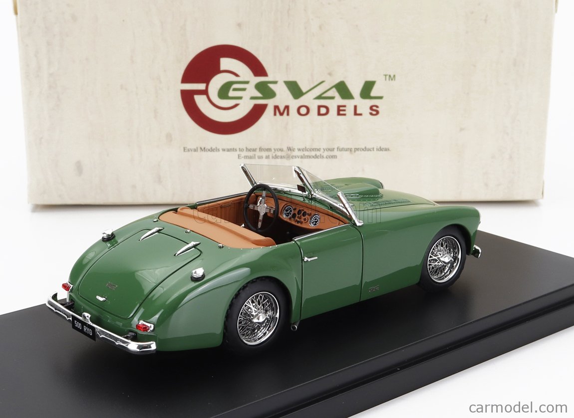 ESVAL MODEL EMEU43080A Scale 1/43 | ALLARD K3 ROADSTER OPEN 1953 GREEN