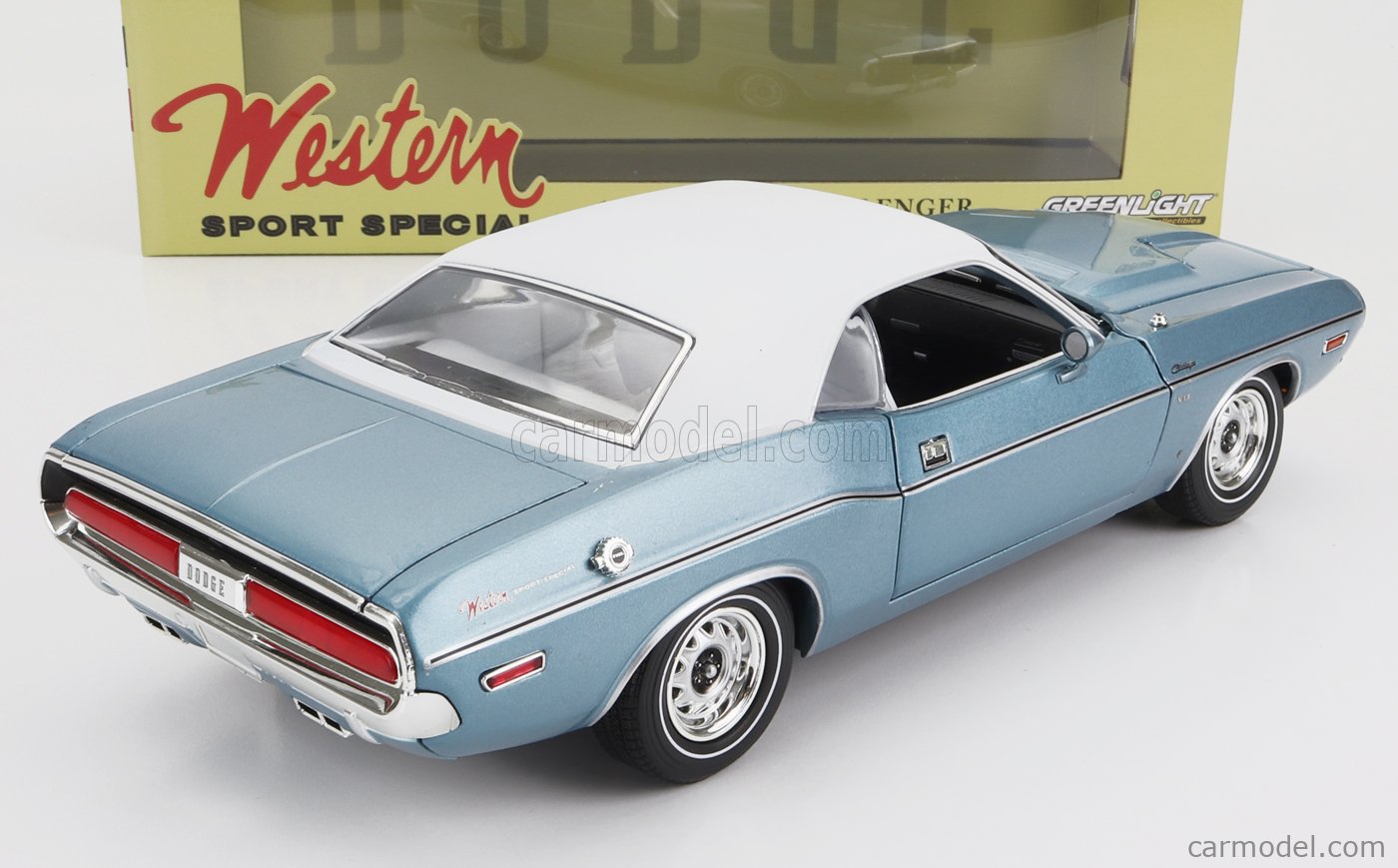 GREENLIGHT 13644 Scale 1/18 | DODGE CHALLENGER WESTERN SPORT SPECIAL ...