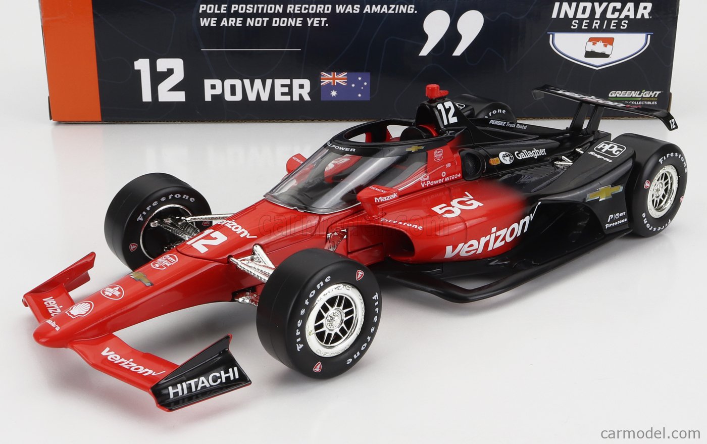 GREENLIGHT 11199 Scale 1/18 | CHEVROLET TEAM PENSKE N 12 INDIANAPOLIS ...