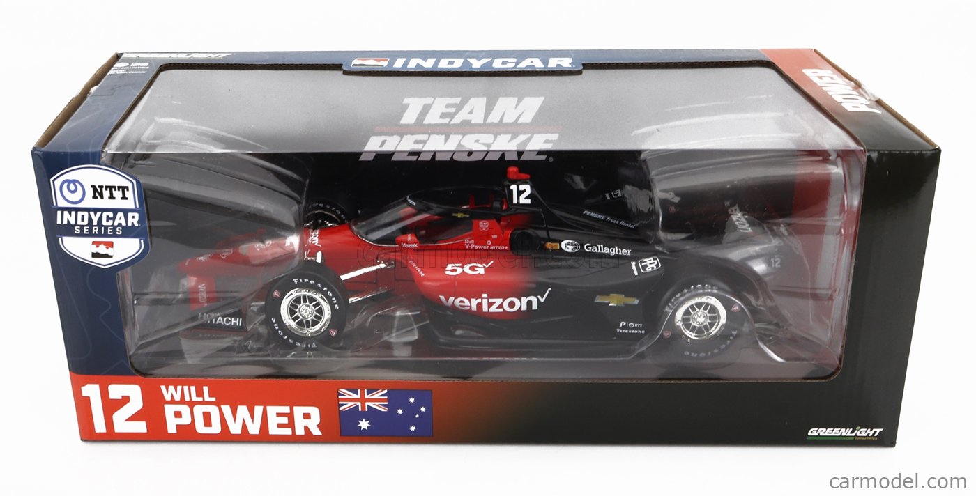 GREENLIGHT 11199 Scale 1/18 | CHEVROLET TEAM PENSKE N 12 INDIANAPOLIS ...