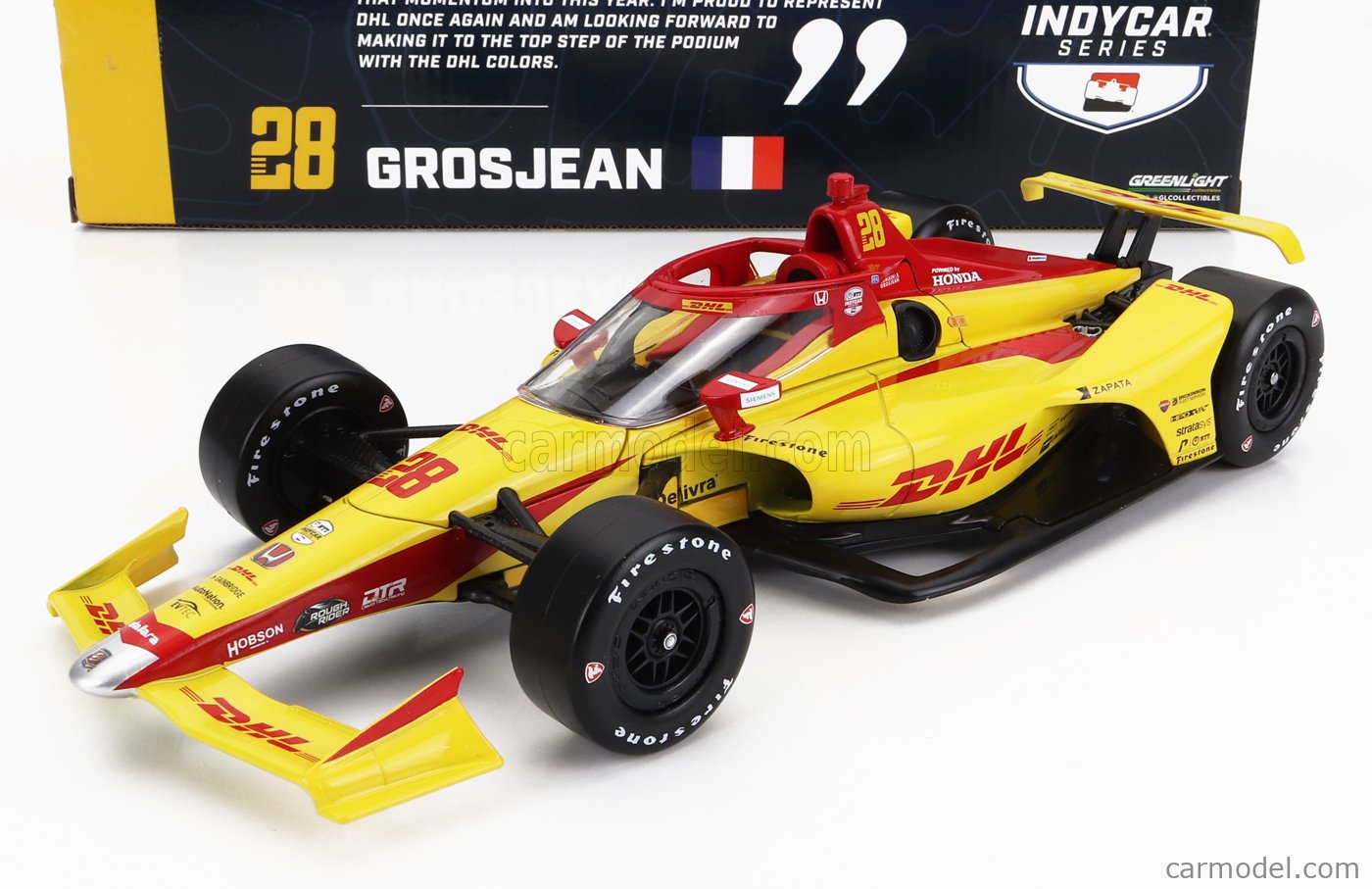 GREENLIGHT 11185 Scale 1/18 | HONDA TEAM ANDRETTI AUTOSPORT DHL N 28 ...