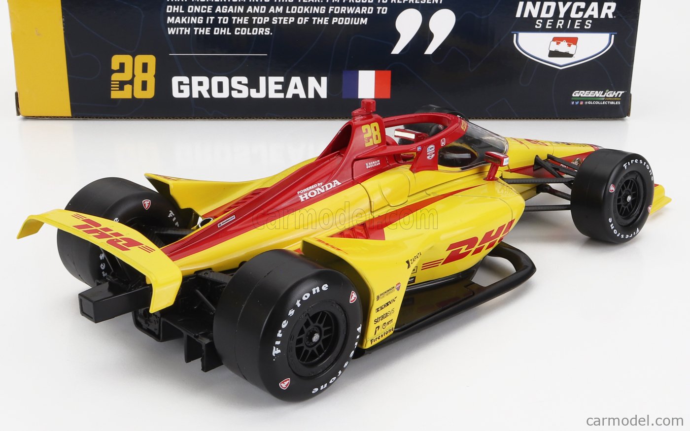 GREENLIGHT 11185 Scale 1/18 | HONDA TEAM ANDRETTI AUTOSPORT DHL N 28 ...