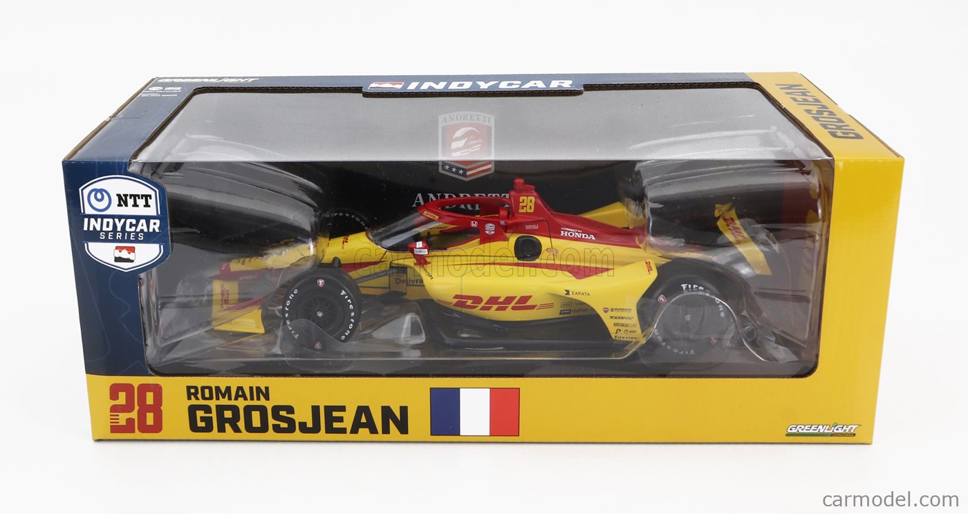 GREENLIGHT 11185 Scale 1/18 | HONDA TEAM ANDRETTI AUTOSPORT DHL N 28 ...