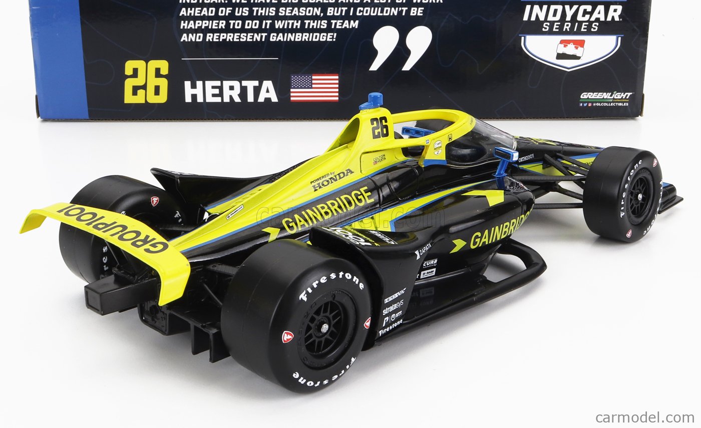 GREENLIGHT 11183 Scale 1/18 | HONDA TEAM ANDRETTI AUTOSPORT N 26 INDY ...