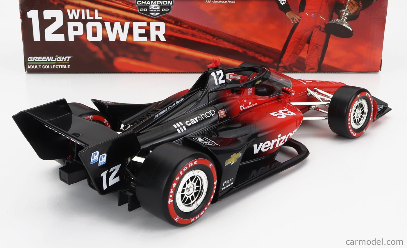 GREENLIGHT 11182 Scale 1/18 | CHEVROLET TEAM PENSKE N 12 INDIANAPOLIS ...