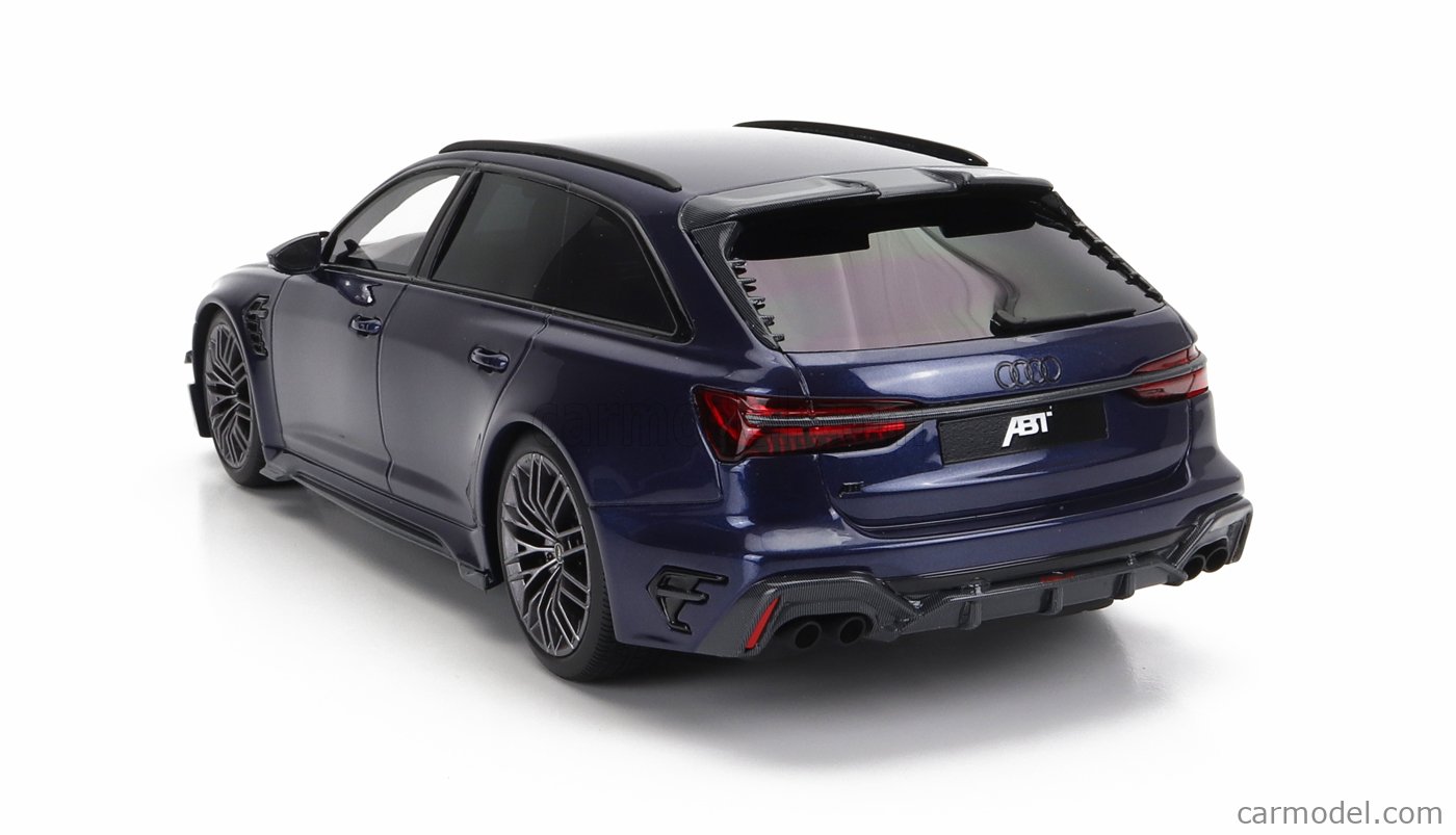 TRUESCALE TS0504 Scale 1/18 | AUDI A6 RS6-R C8 SW STATION WAGON 2022 BLUE MET