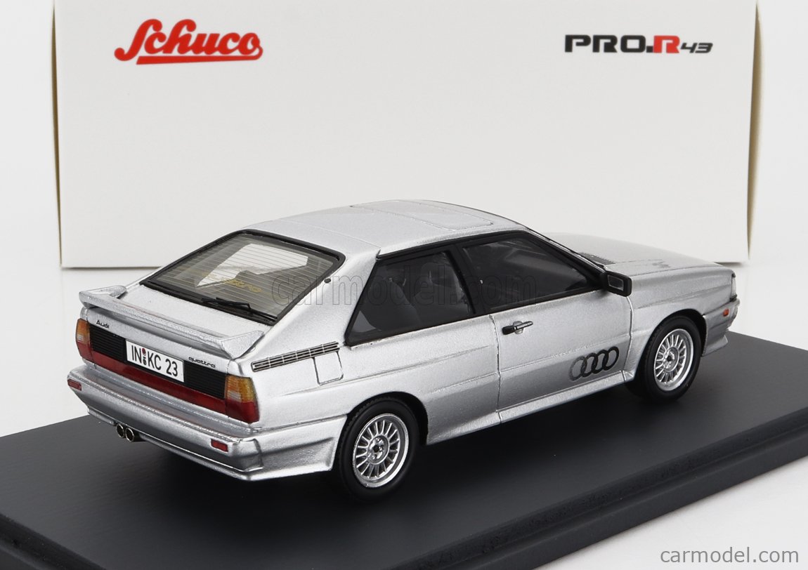 SCHUCO 450923500 Scale 1/43 | AUDI QUATTRO 1984 SILVER
