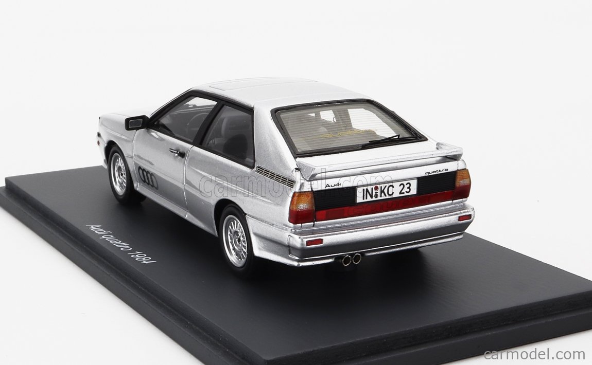 SCHUCO 450923500 Scale 1/43 | AUDI QUATTRO 1984 SILVER
