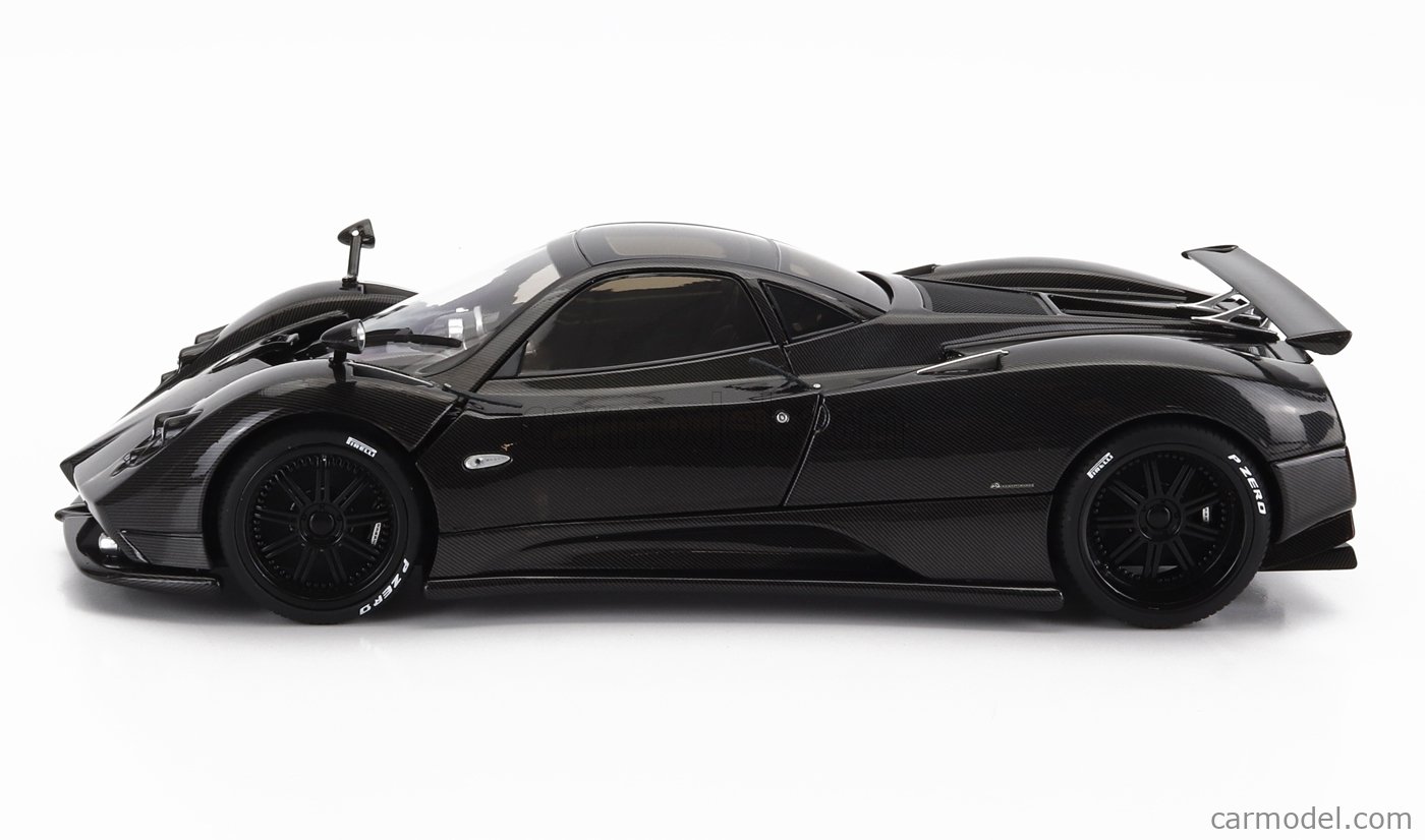 ALMOST-REAL ALM850402001 Escala 1/18 | PAGANI ZONDA F 2005 BLACK CARBON