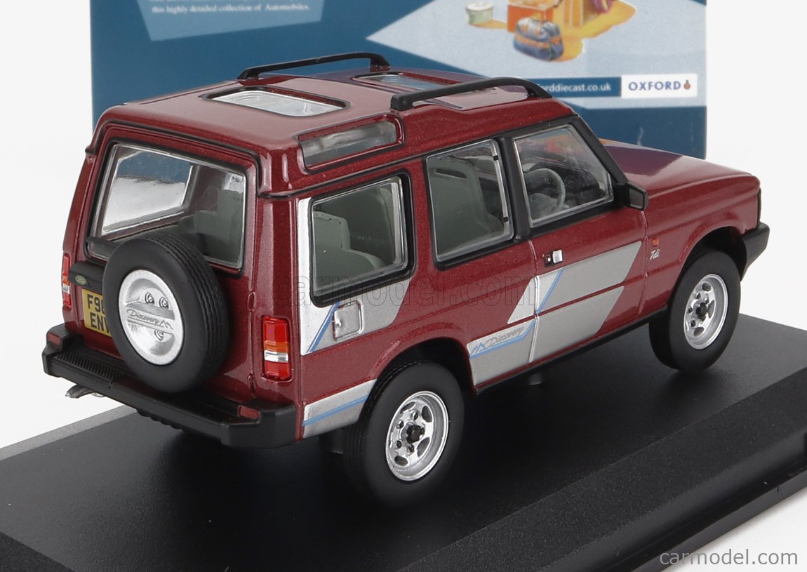 OXFORD-MODELS 43DS1001 Scale 1/43 | LAND ROVER DISCOVERY MKI 1998 RED