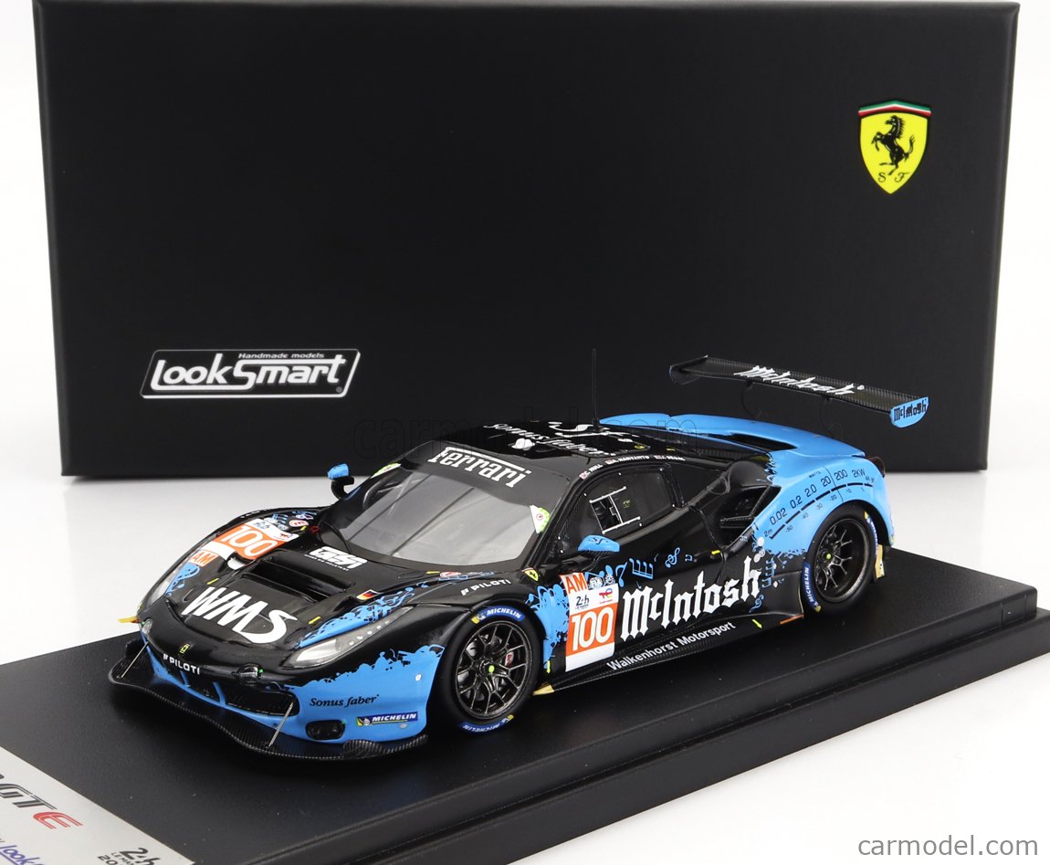 LOOKSMART LSLM169 Scale 1/43 | FERRARI 488 GTE EVO 3.9L TURBO V8 TEAM ...