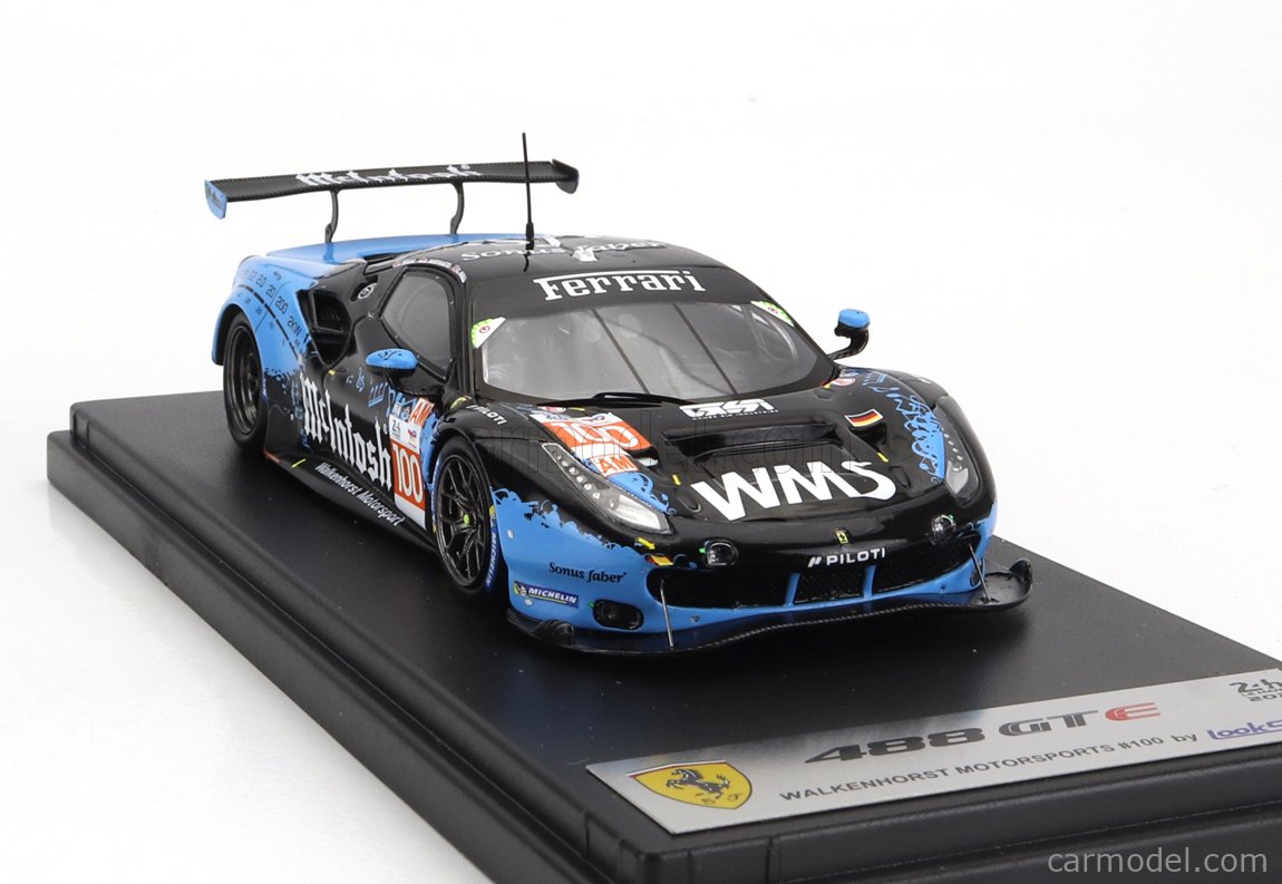 LOOKSMART LSLM169 Scale 1/43 | FERRARI 488 GTE EVO 3.9L TURBO V8 TEAM ...