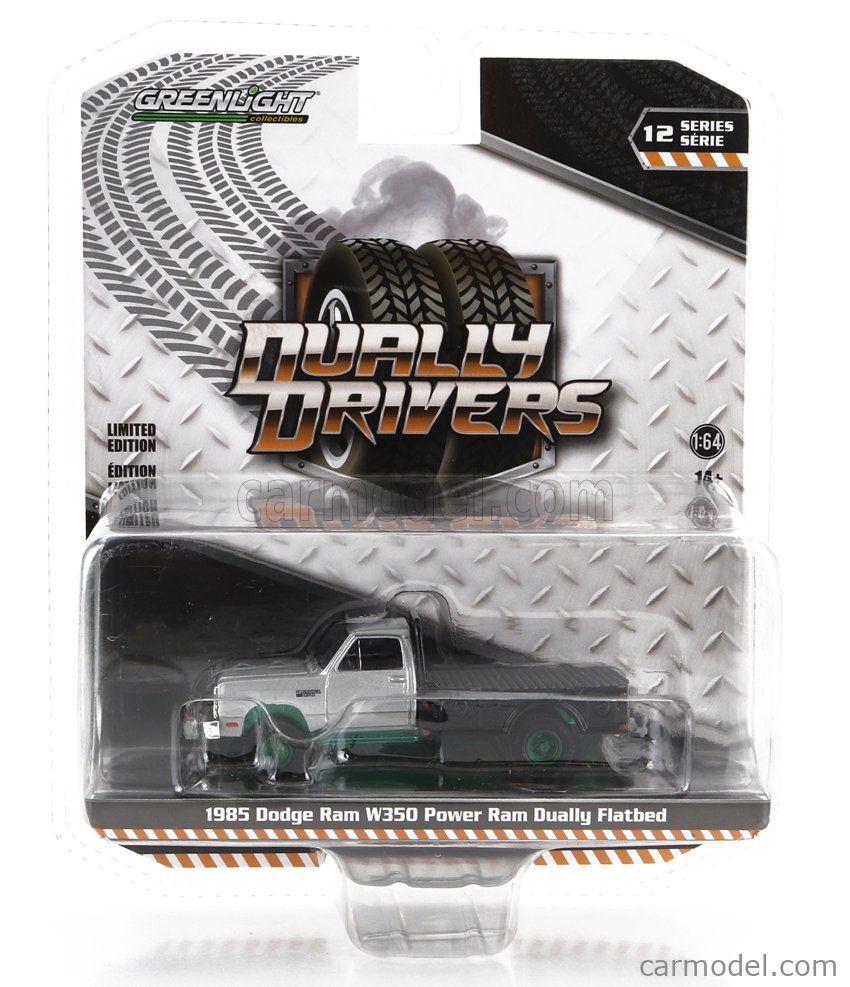 GREENLIGHT 46120B-GRE Escala 1/64 | DODGE RAM W350 POWER RAM 1985 ...