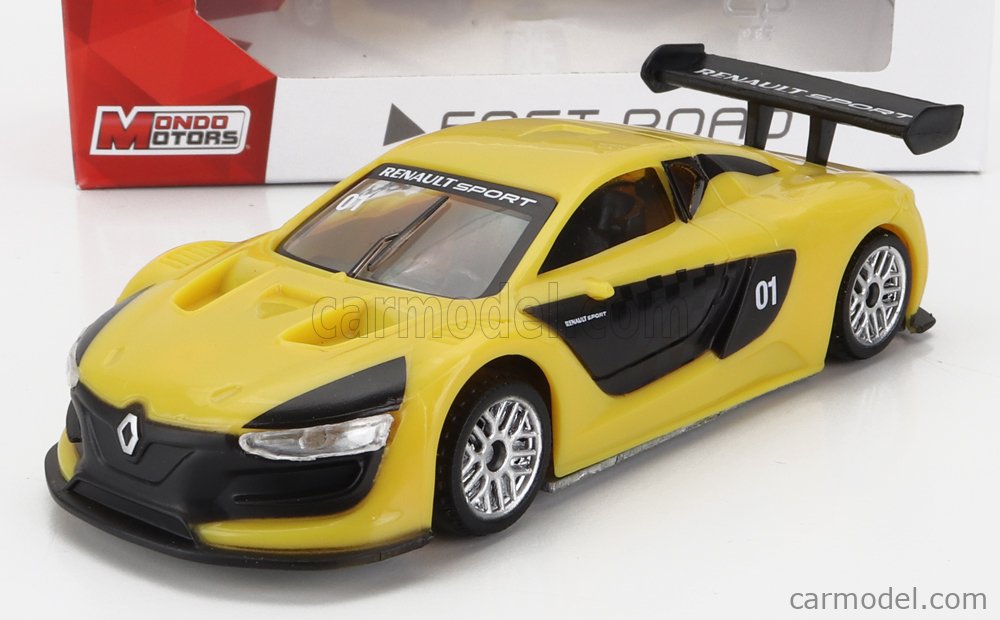 MONDOMOTORS MM53190 Scale 1/43 | RENAULT RS01 N 01 2015 YELLOW BLACK