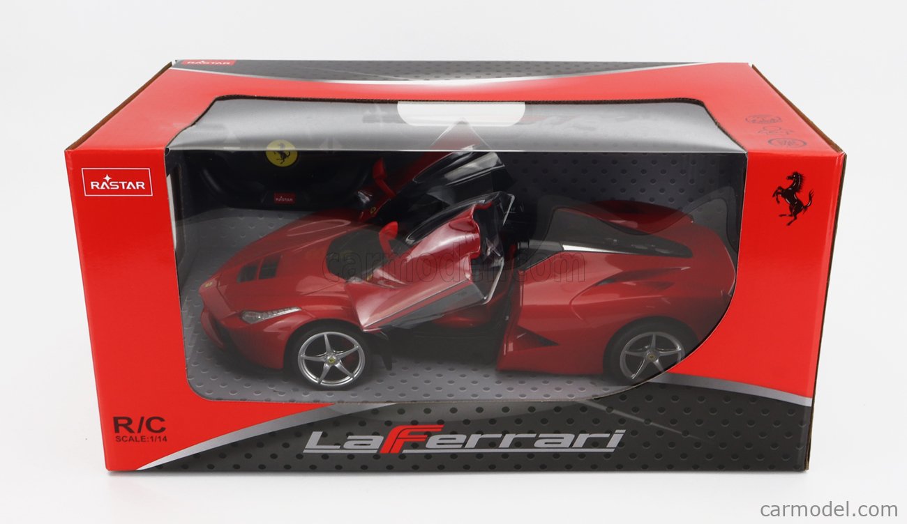 RASTAR 63263-RC Scale 1/14 | FERRARI LAFERRARI 2013 RED BLACK