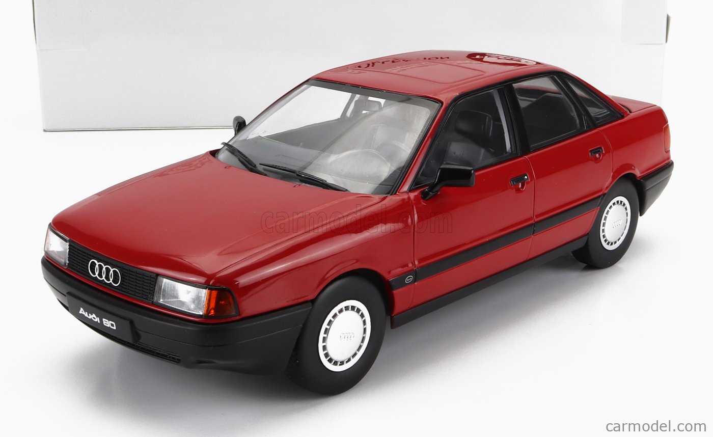 TRIPLE9 T9-1800343 Scale 1/18 | AUDI 80 B3 1989 RED