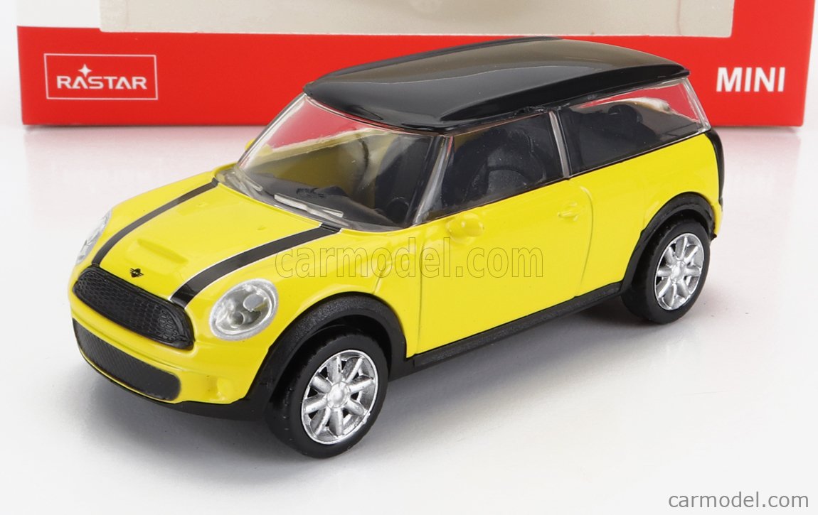 RASTAR 37300Y Scale 1/43 | MINI COOPER CLUBMAN 2007 YELLOW BLACK