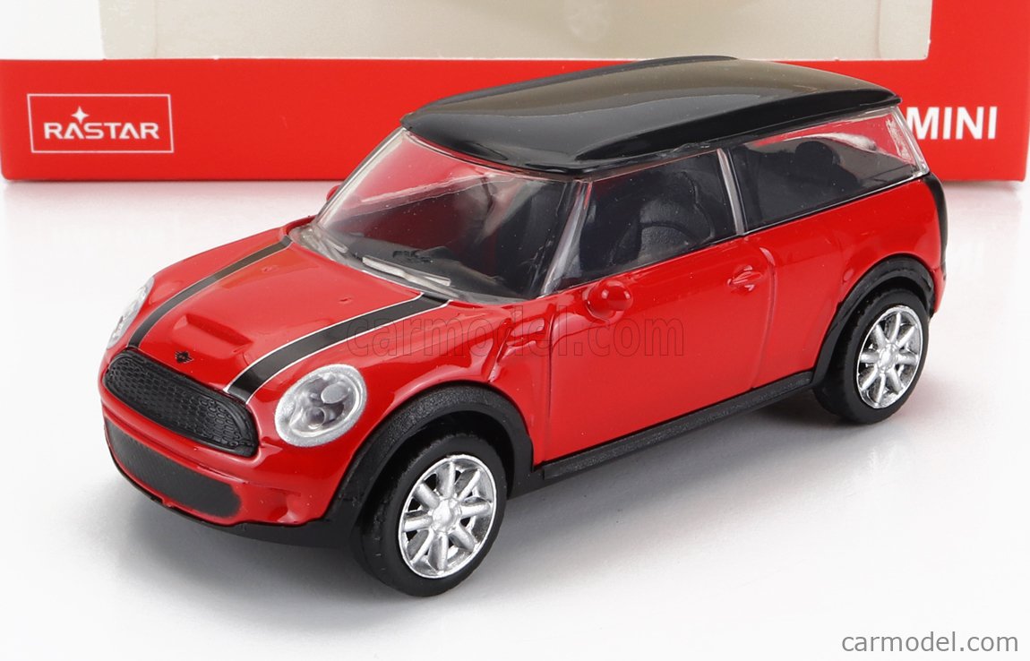 RASTAR 37300R Scale 1/43 | MINI COOPER CLUBMAN 2007 RED BLACK