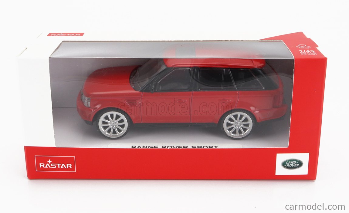 RASTAR 36600R Scale 1/43 | LAND ROVER RANGE ROVER SPORT 2006 RED