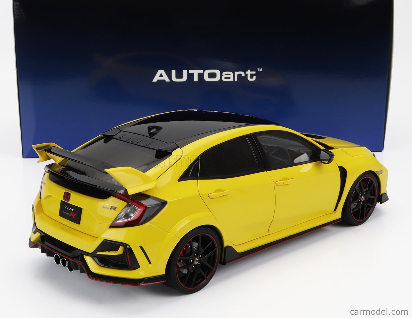 AUTOART 73225 Scale 1/18 | HONDA CIVIC TYPE R (FK8) 2021 YELLOW