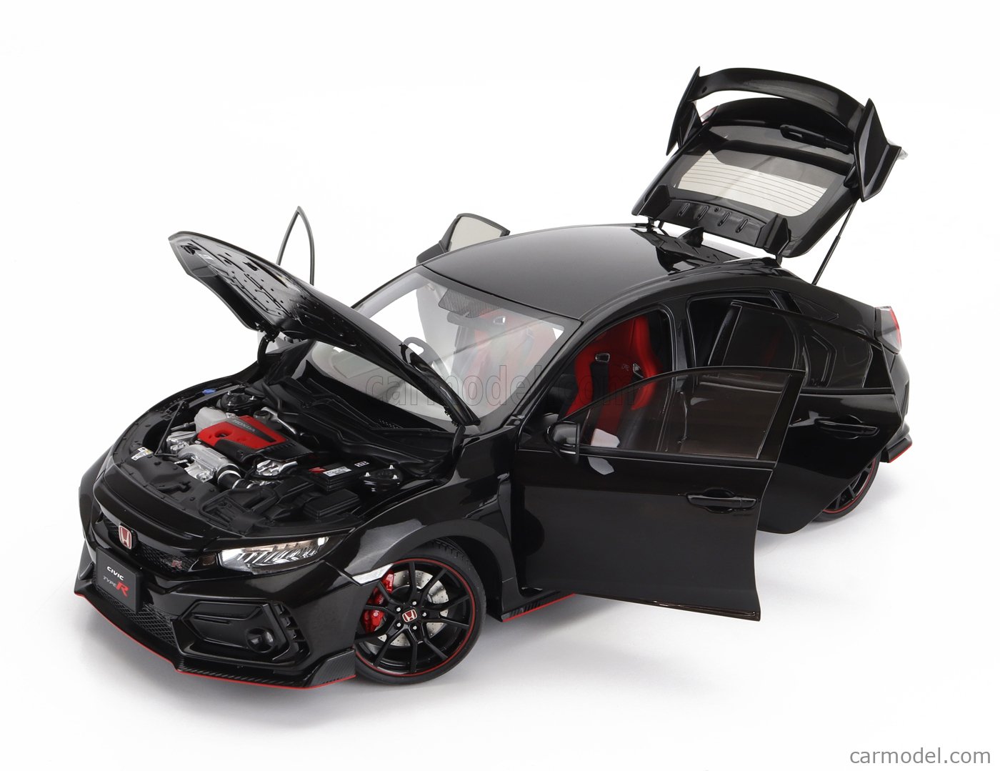 AUTOART 73222 Scale 1/18 | HONDA CIVIC TYPE R (FK8) 2021 BLACK