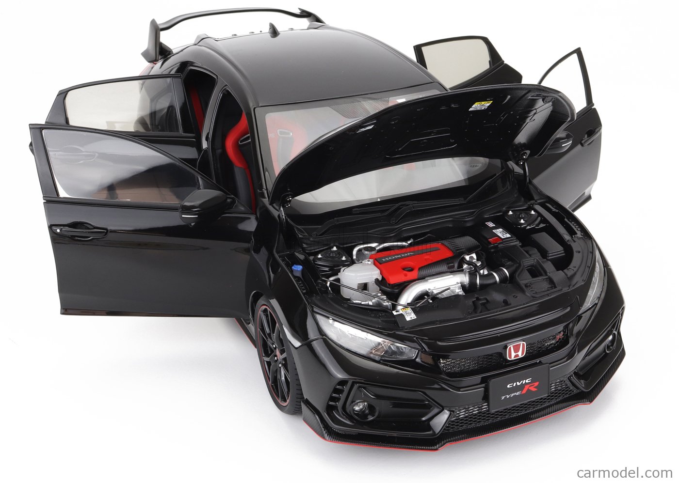 AUTOART 73222 Scale 1/18 | HONDA CIVIC TYPE R (FK8) 2021 BLACK