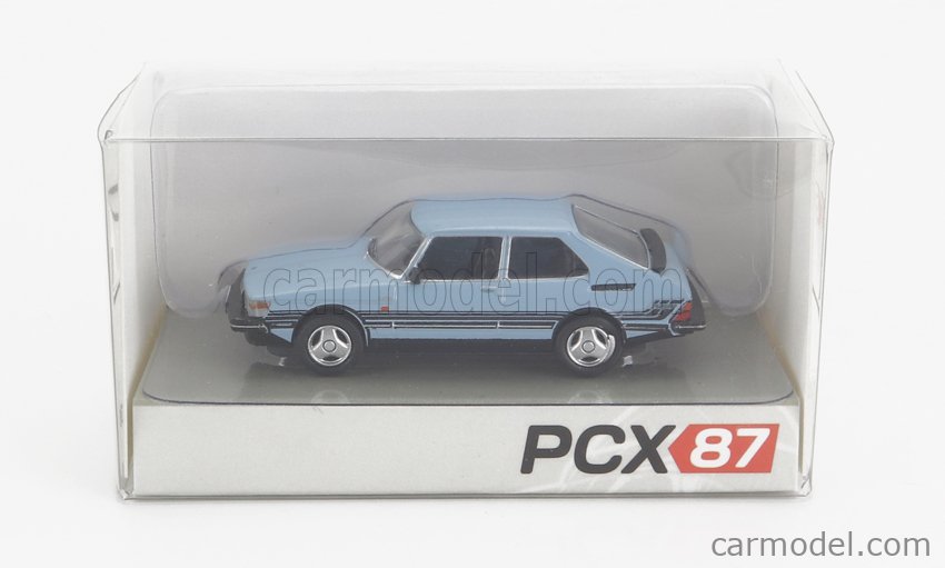 PREMIUM CLASSIXXS PCX870650 Scale 1/87 | SAAB 900 TURBO 1986 LIGHT BLUE
