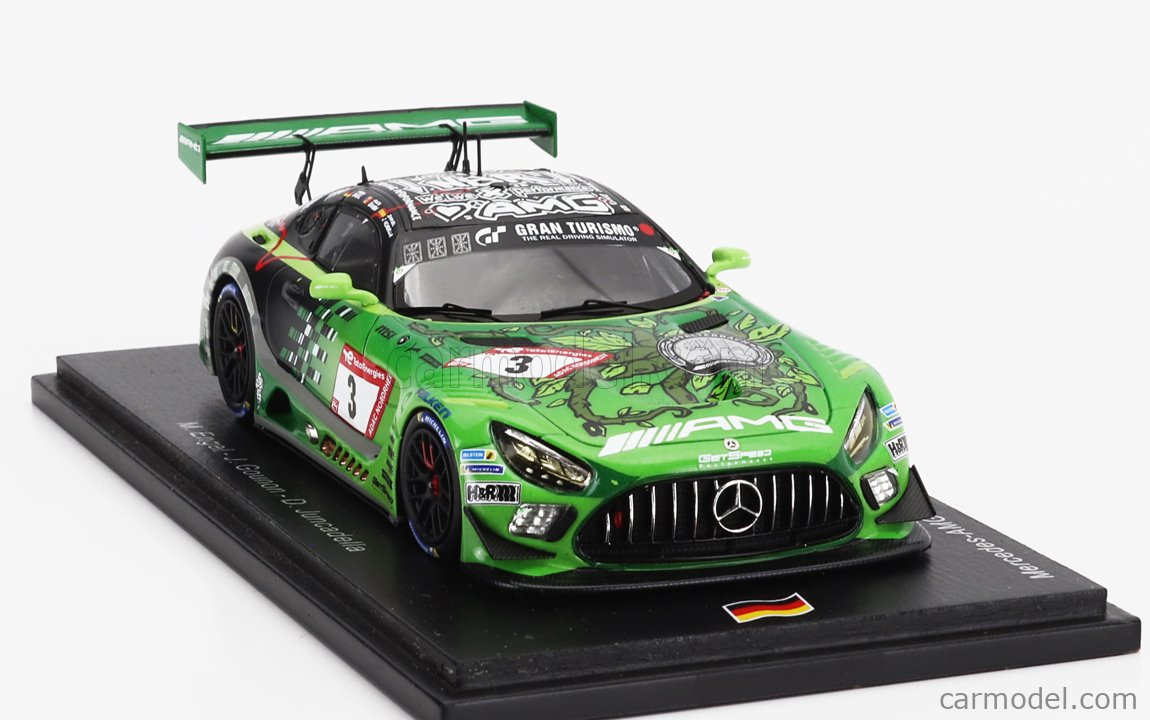 SPARK-MODEL SG925 Scale 1/43 | MERCEDES BENZ AMG GT3 TEAM GETSPEED N 3 24h NURBURGRING 2023 M ...