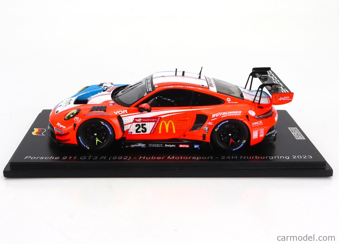 SPARK-MODEL SG917 Scale 1/43 | PORSCHE 911 992 GT3 R TEAM HUBER ...