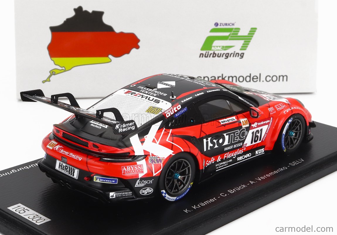 SPARK-MODEL SG909 Scale 1/43 | PORSCHE 911 992 GT3 CUP TEAM KRAMER ...
