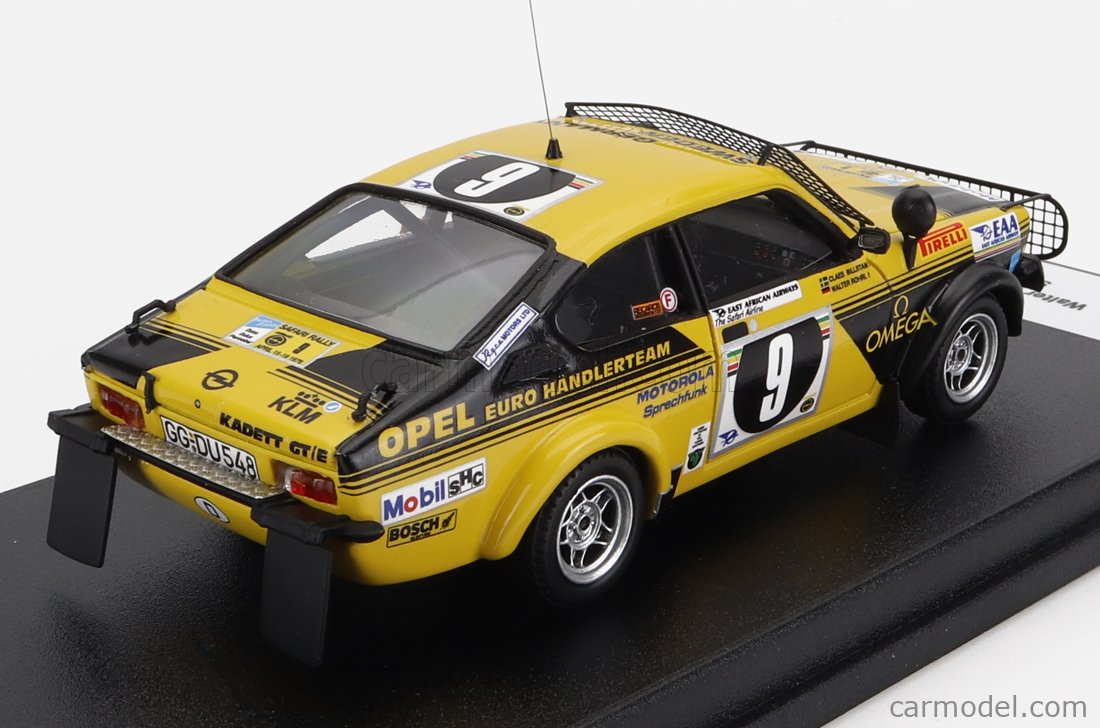 TROFEU TRFDSN101 Scale 1/43 | OPEL KADETT C COUPE (night version) N 9 ...