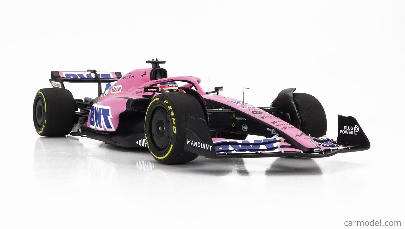 MINICHAMPS 147220114 Scale 1/18 | ALPINE F1 A522 TEAM ALPINE BWT N 14 ...