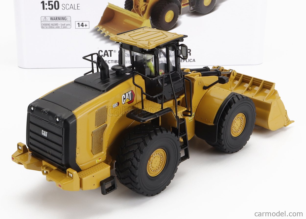 DM-MODELS 85684 Scale 1/50 | CATERPILLAR CAT980 RUSPA GOMMATA - SCRAPER ...