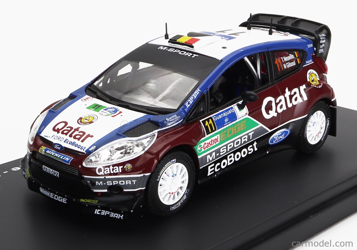 EDICOLA WRCOFCOLL013 Scale 1/43 | FORD ENGLAND FIESTA RS WRC N 11 3rd ...
