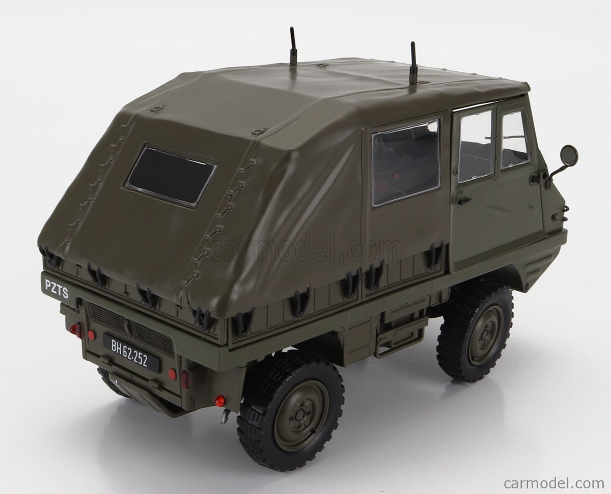 SCHUCO 450044100 Scala 1/18 | STEYR-PUCH HAFLINGER FUNKWAGEN OBH 1975 ...