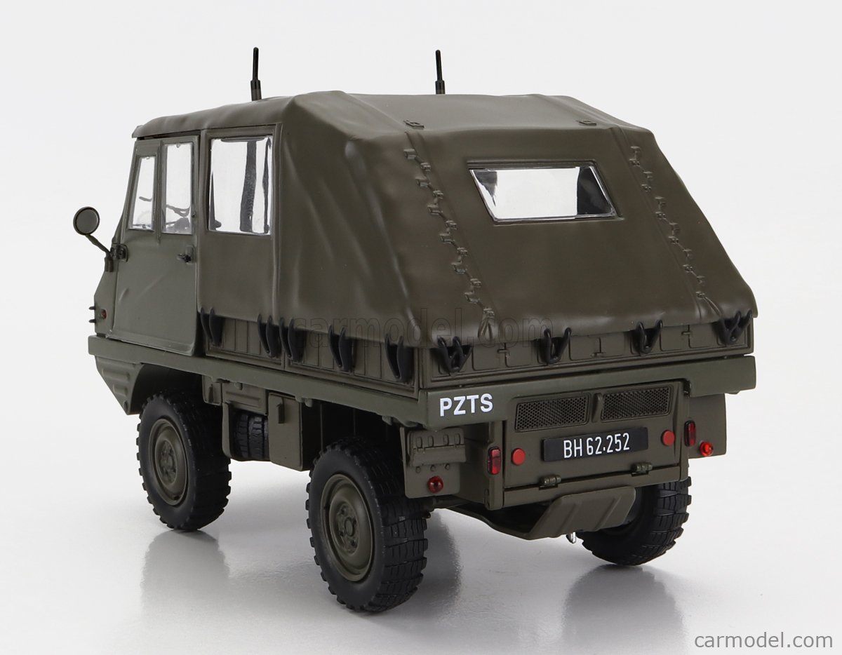 SCHUCO 450044100 Scale 1/18 | STEYR-PUCH HAFLINGER FUNKWAGEN OBH 1975 ...