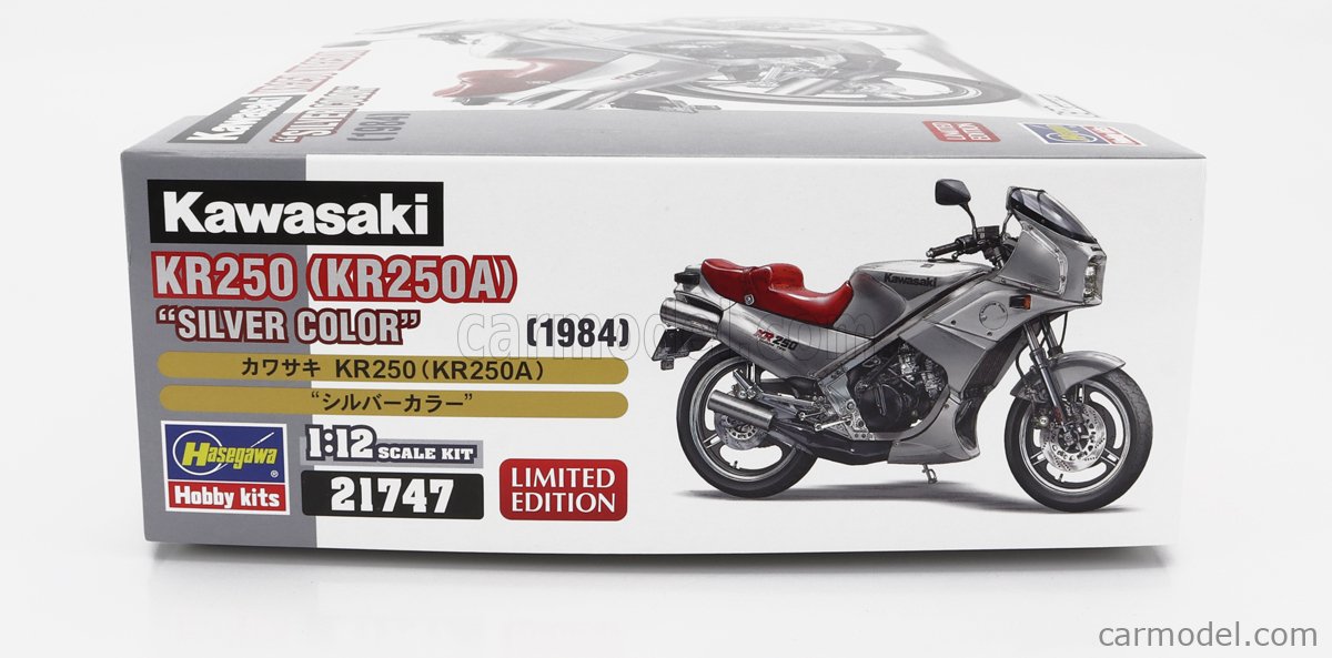 HASEGAWA 21747 Scale 1/12 | KAWASAKI KR250 1984