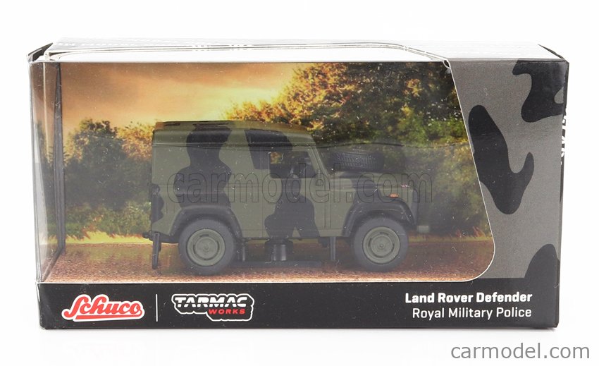 TARMAC T64S-012-CAM Scale 1/64 | LAND ROVER DEFENDER 90 ROYAL MILITARY ...