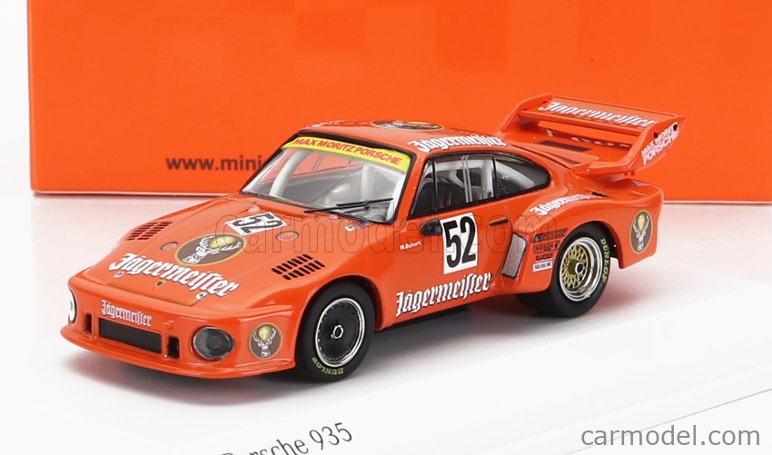 MINICHAMPS 643776352 Scale 1/64 | PORSCHE 935 JAGERMEISTER TEAM MAX ...