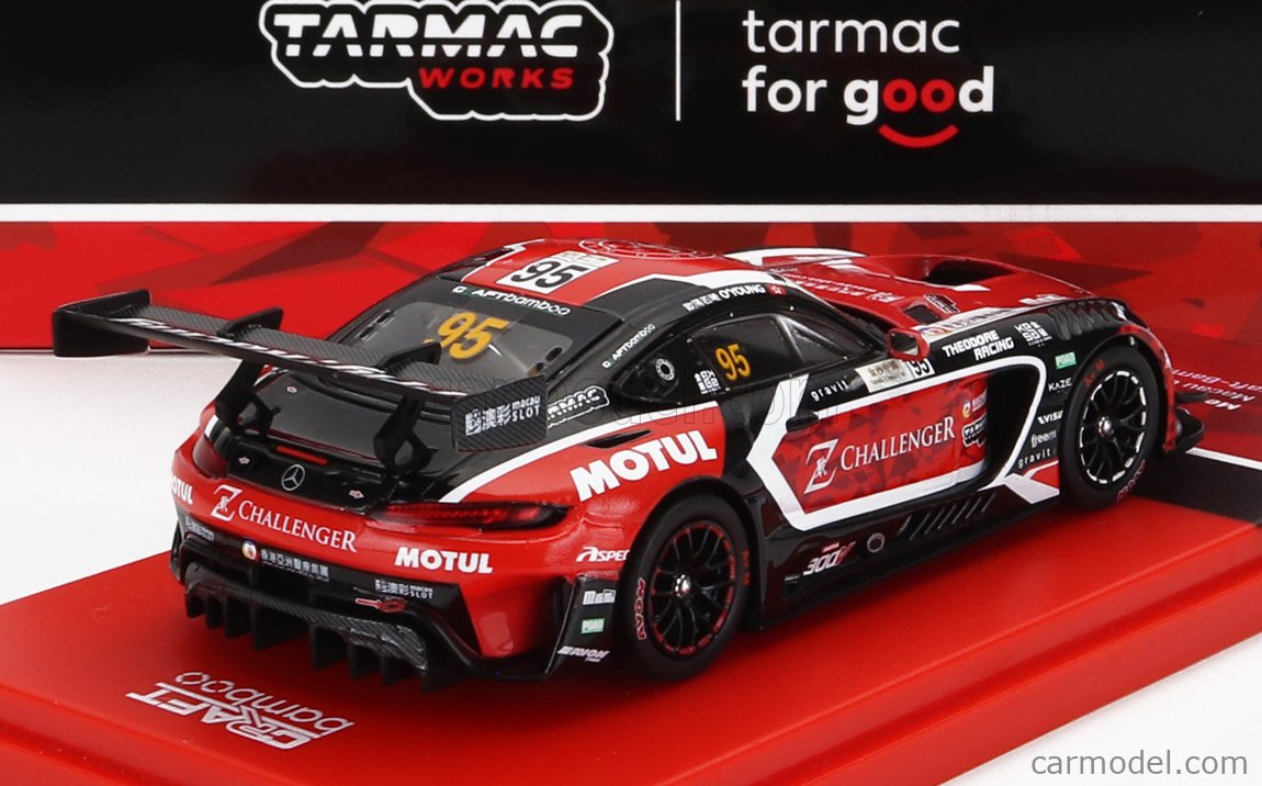 TARMAC T43-023-21MGP95 Scale 1/43 | MERCEDES BENZ AMG GT3 TEAM BAMBOO RACING N 95 MACAU GT CUP ...