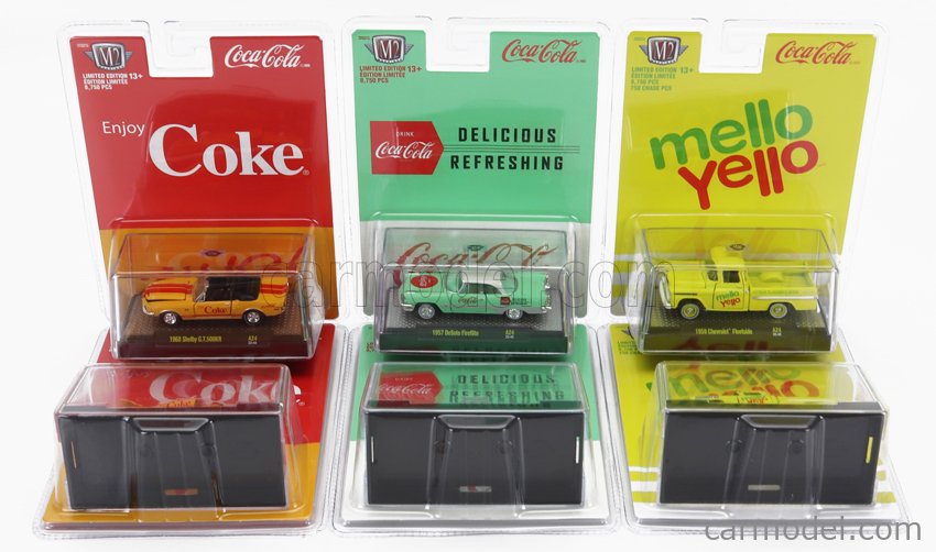 M2-MACHINES 52500-A24-6 Scale 1/64 | FORD USA SET ASSORTMENT 6 PIECES ...