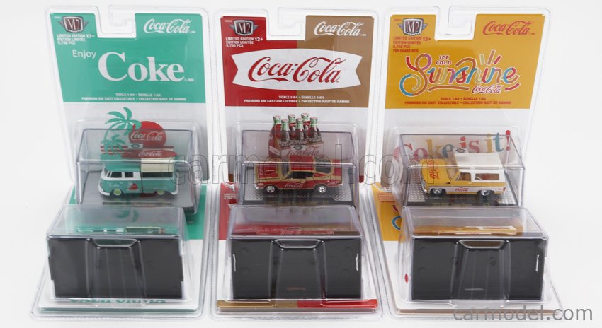 M2-MACHINES 52500-A23-6 Scale 1/64 | VOLKSWAGEN SET ASSORTMENT 6 PIECES ...